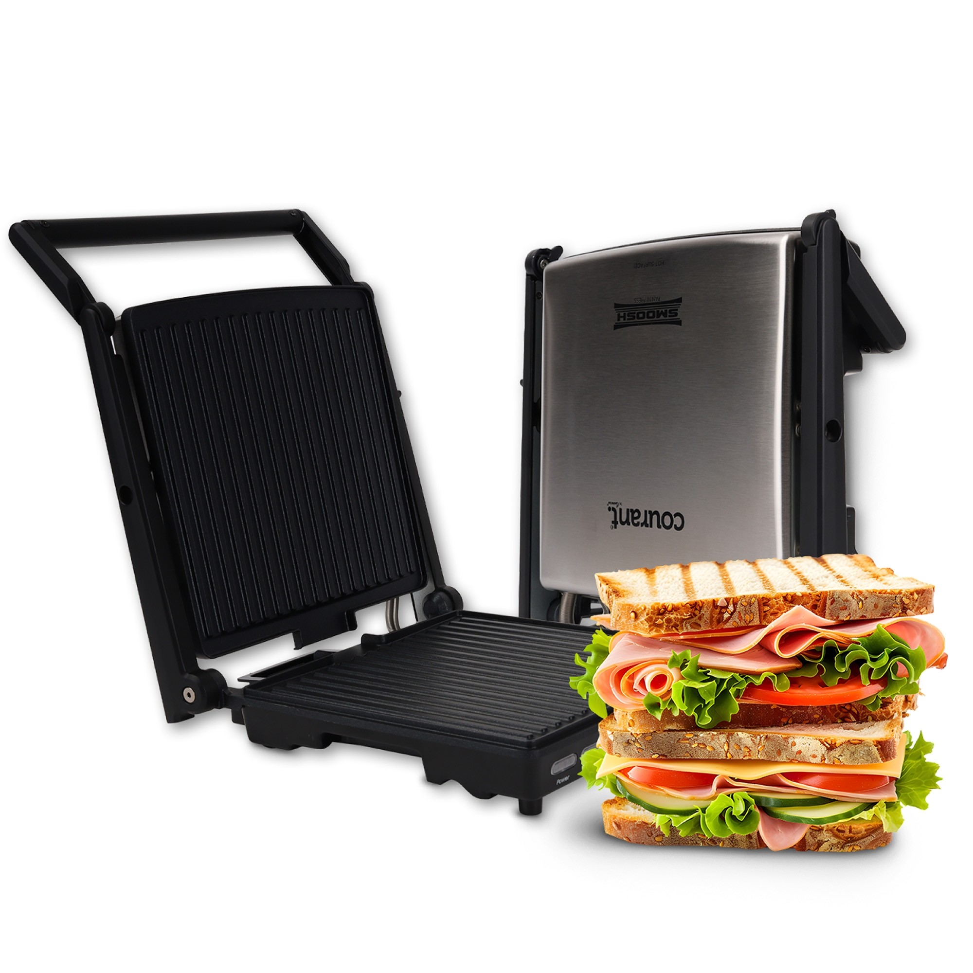 Courant Courant Smoosh! Gourmet Panini Maker and Grill