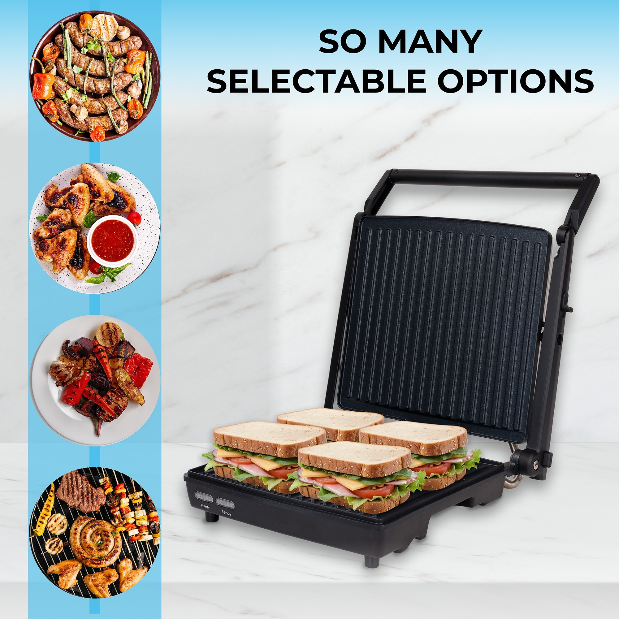 Courant Courant Smoosh! Gourmet Panini Maker and Grill