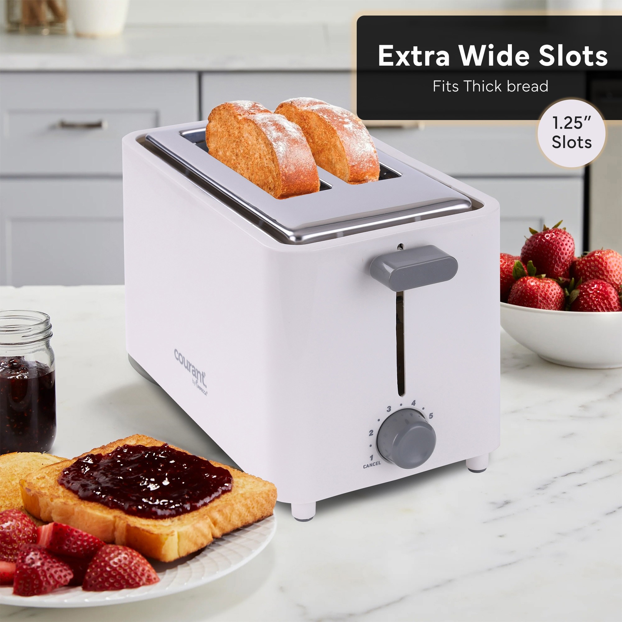 Cool Touch 2-Slice Toaster - White