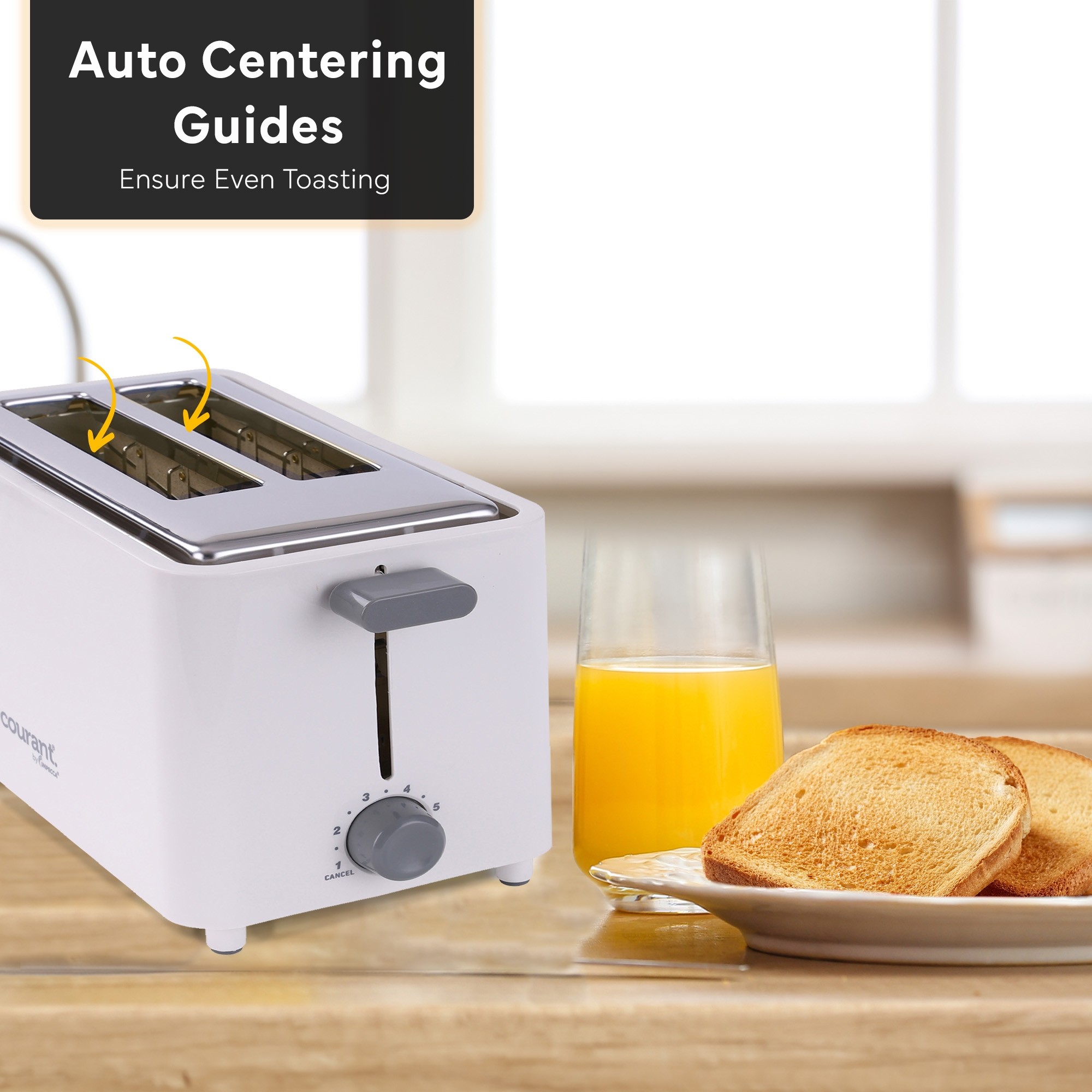 Cool Touch 2-Slice Toaster - White