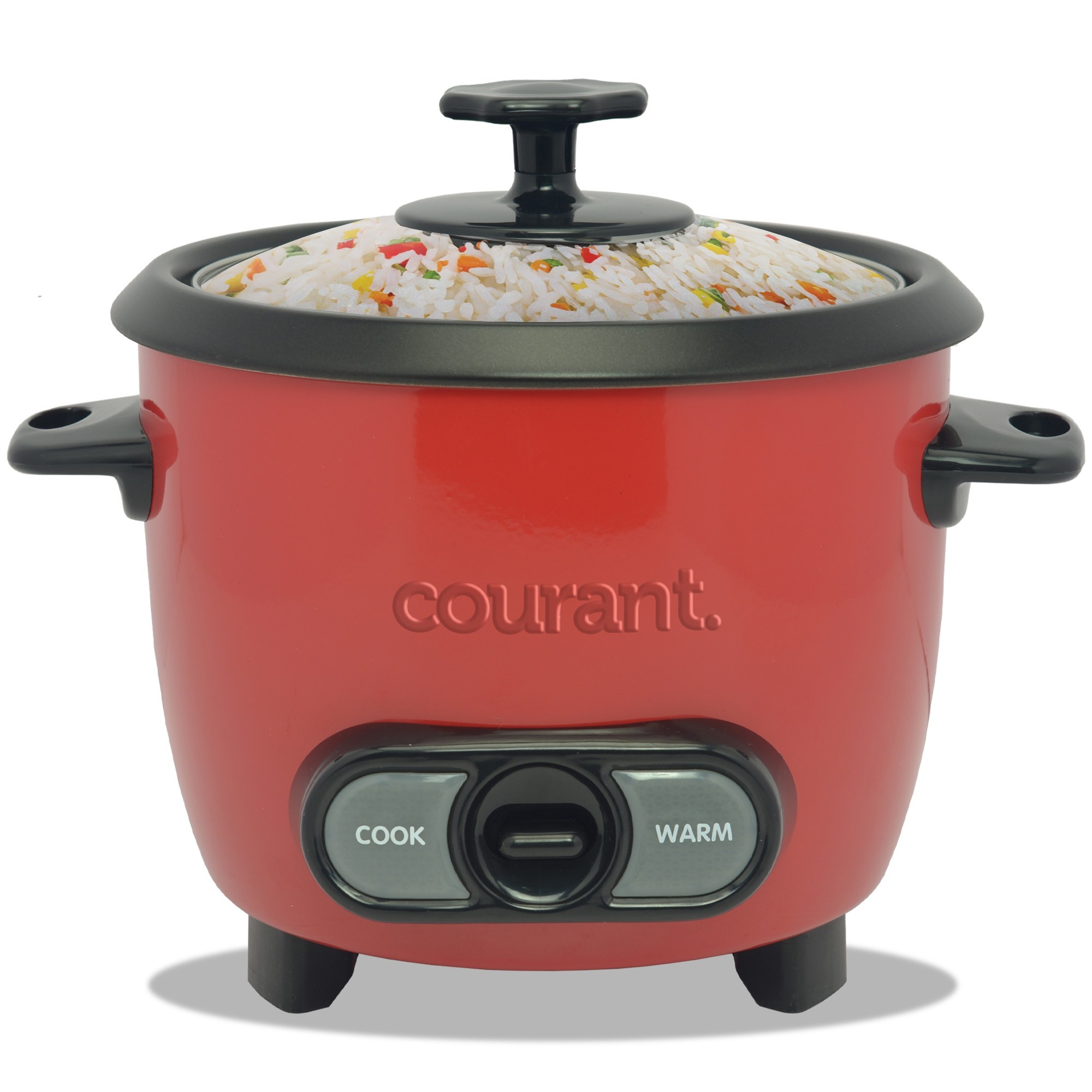 6 Cups Cooked / 3 Cups Uncooked Rice Cooker - Red