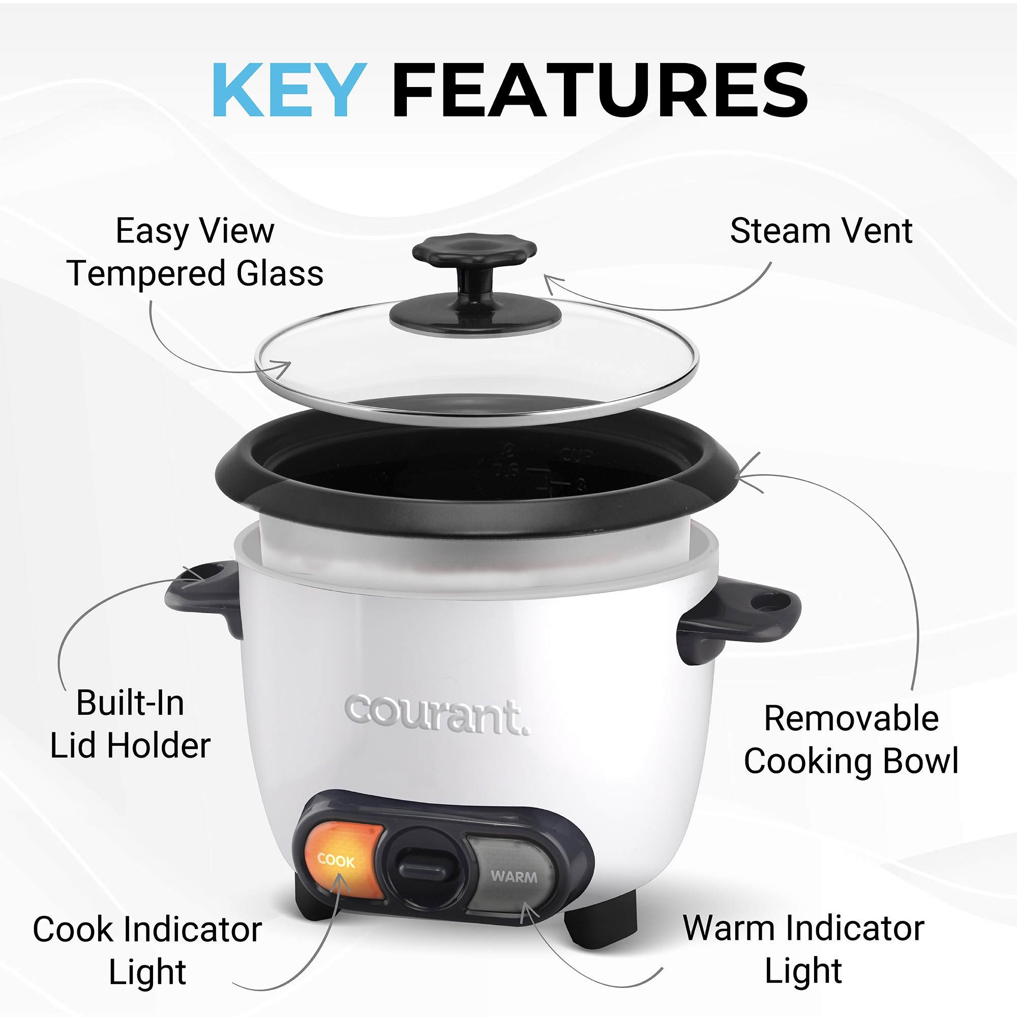 how to cook rice in cookworks steamer