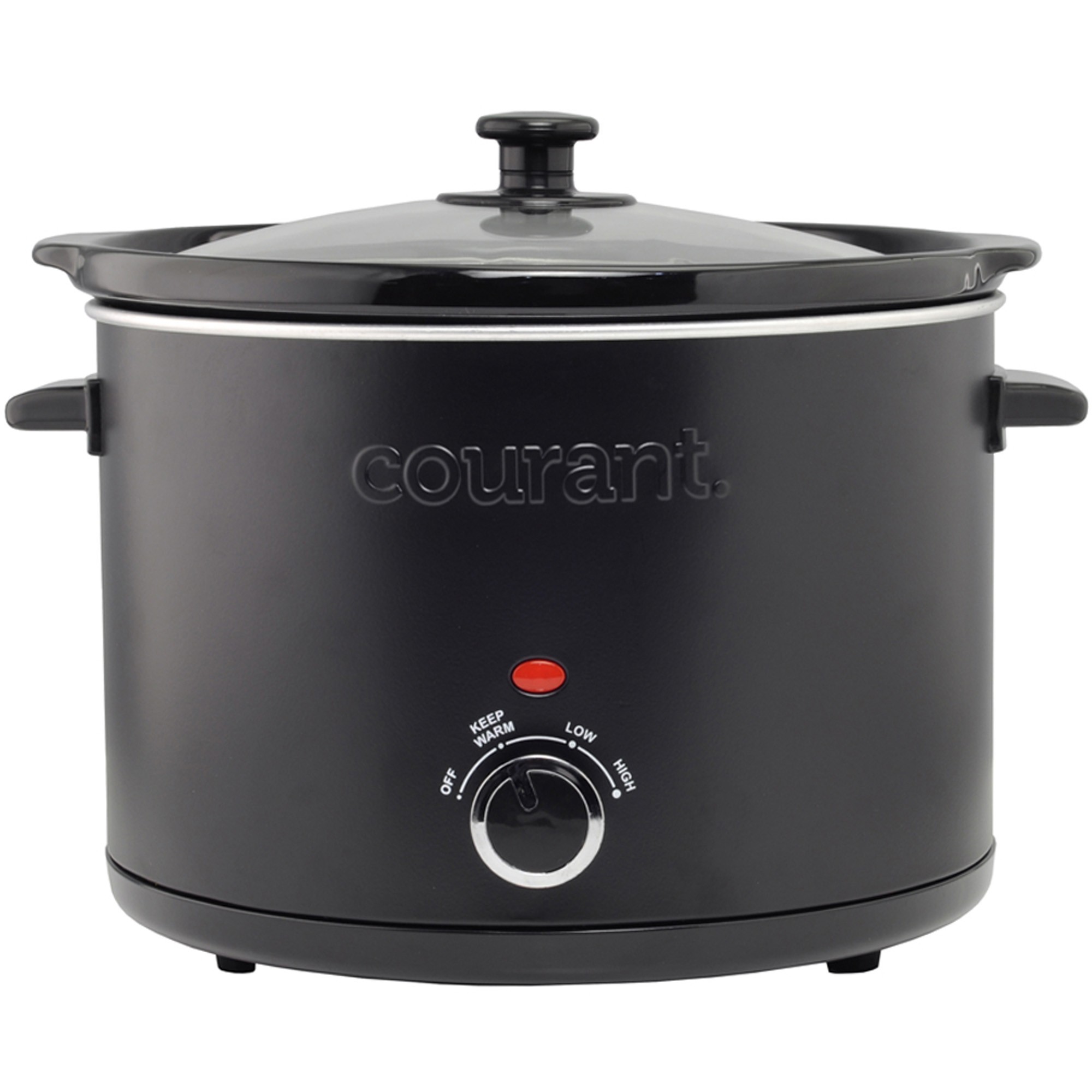 Courant 5 Quart Slow Cooker - Black Matte